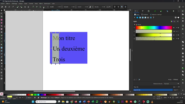 PodEduc - Mise En Pratique #4 - Inkscape - Organiser L…