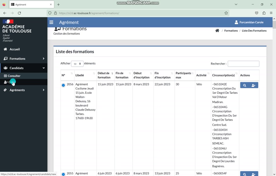 PodEduc - Tutoriel Inscription Candidat Session Agréme…