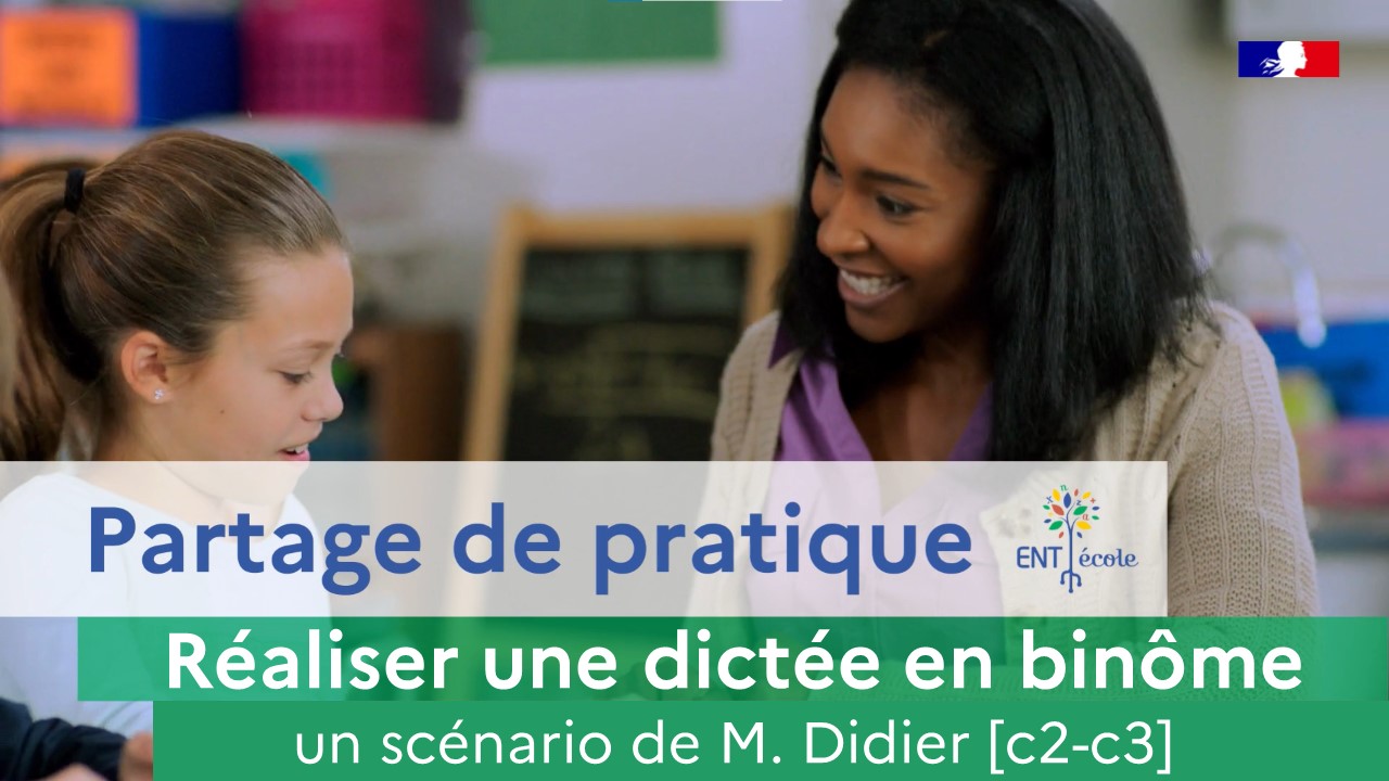 PodEduc - Réaliser Une Dictée En Binôme Avec L'Ent-Éco…