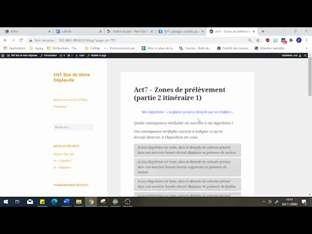 PodEduc - Exemple Démarche Investigation Conduite Ent