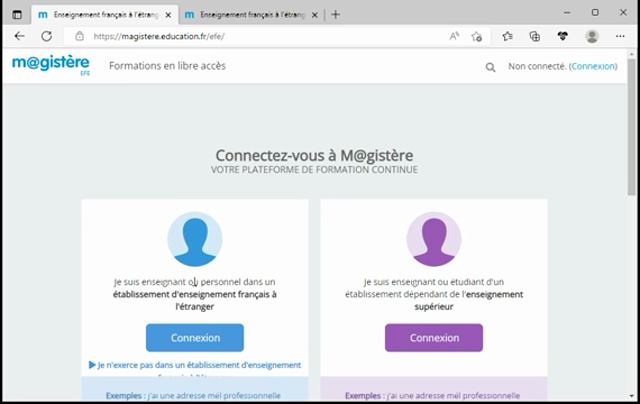 PodEduc - Connexion À M@Gistère Efe-Récuparation De Mo…