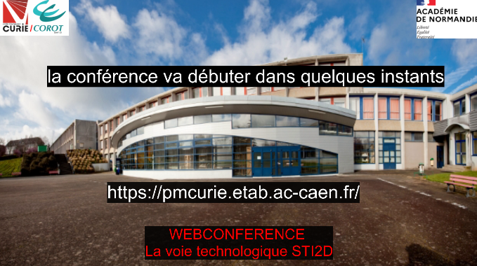 PodEduc - Webconférence : La Voie Technologique Sti2d