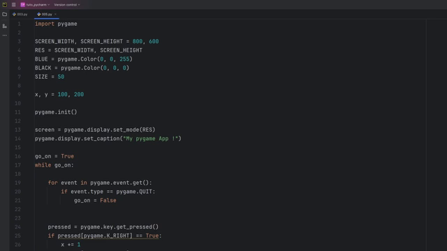 PodEduc - Tuto Pygame - Partie 06