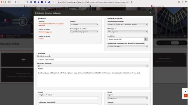 PodEduc - Créer Un Ticket Sur L'Assistance Informatiqu…