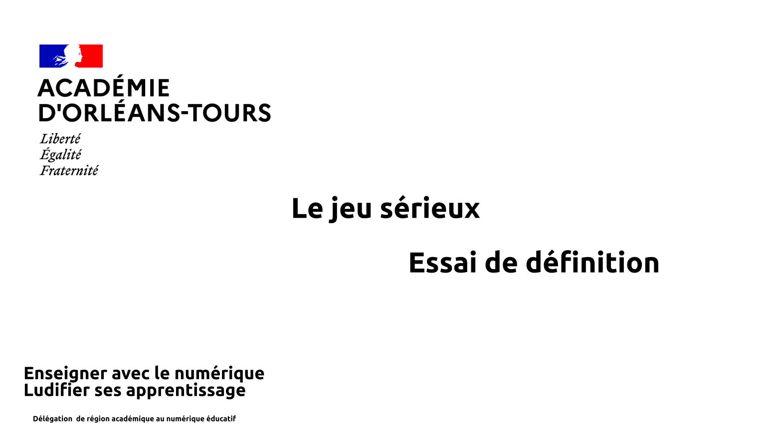 PodEduc - Jeu Sérieux: Essai De Définition