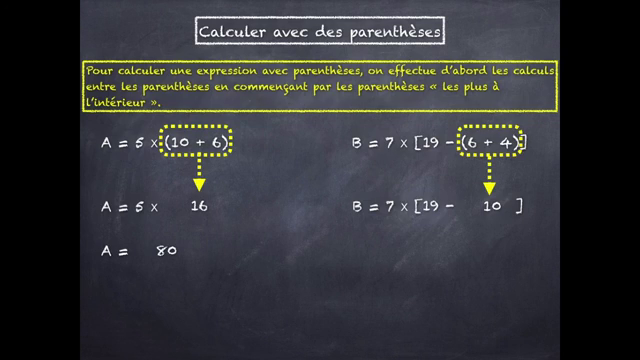 PodEduc - Calculer Avec Des ParenthèSes - Mathasius