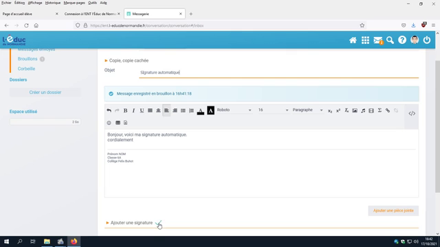 PodEduc - Ent-Neo-Email Et Signature Automatique