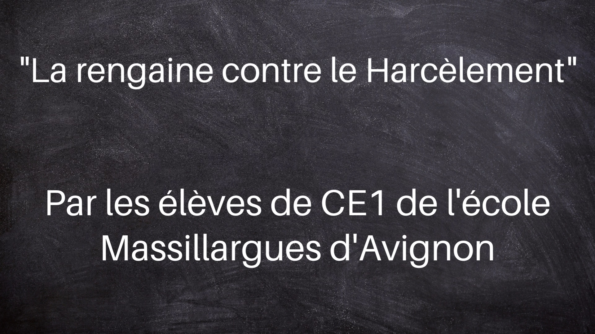 PodEduc - La Rengaine Contre Le Harcèlement