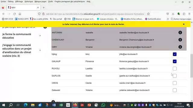 PodEduc - Formation - Applications métier - Tuto : Inscription Des Membres De L'Équipe P…