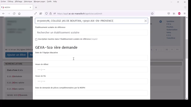 PodEduc - Première Saisie