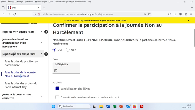 PodEduc - Tuto Programme Phare : Valider Sa Participat…