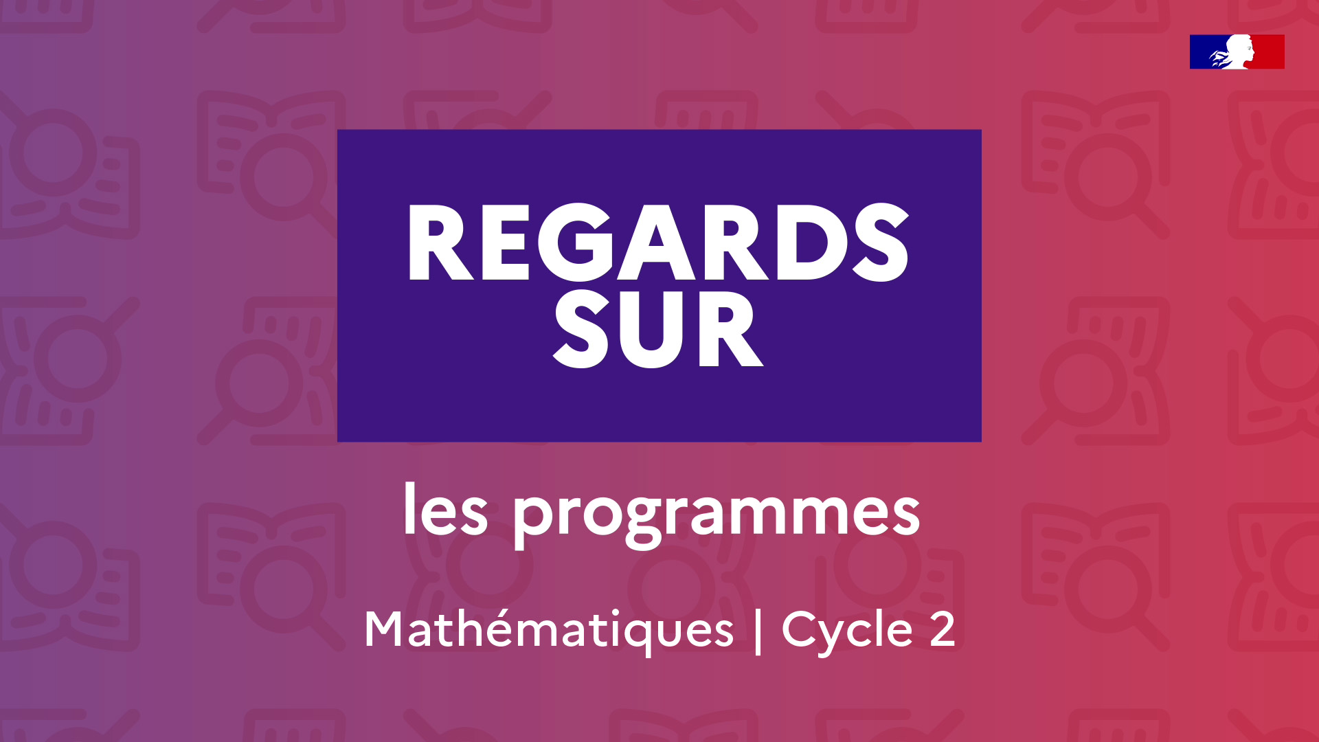 PodEduc - Éduscol - Actualité : Nouveaux programmes cycle 1 et cycle 2 ...