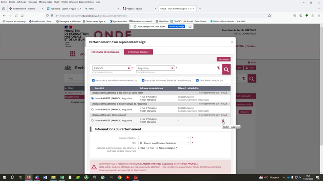 PodEduc - Onde - Correction De La Liste Électorale