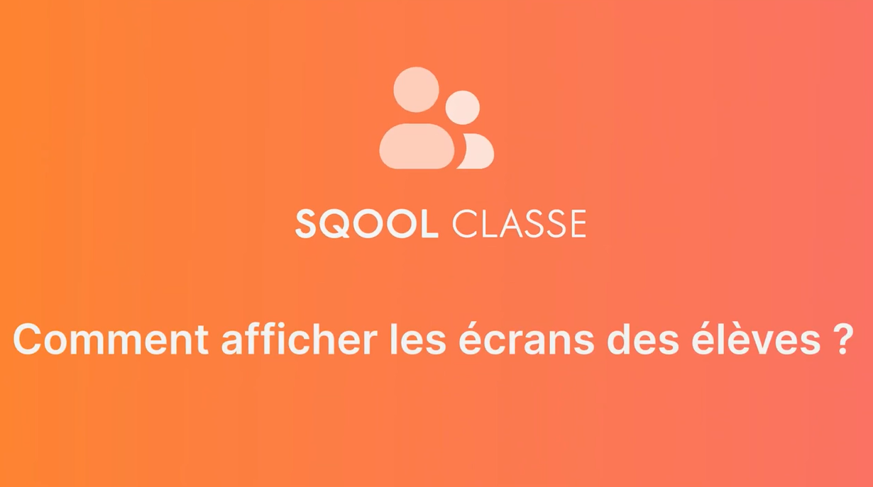 PodEduc - Tutoriel Sqool Classe _ Comment Afficher Les…