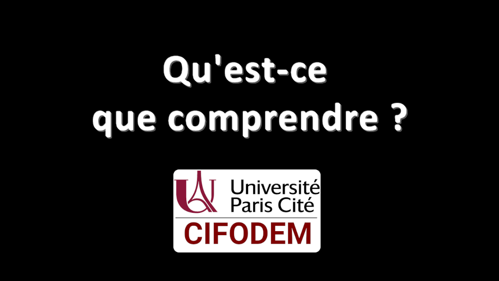 PodEduc - Qu'est-Ce Que Comprendre - Cifodem
