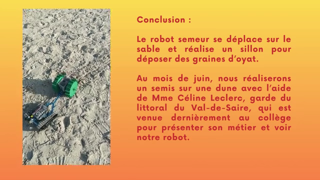 PodEduc - Diaporama Robot Semeur