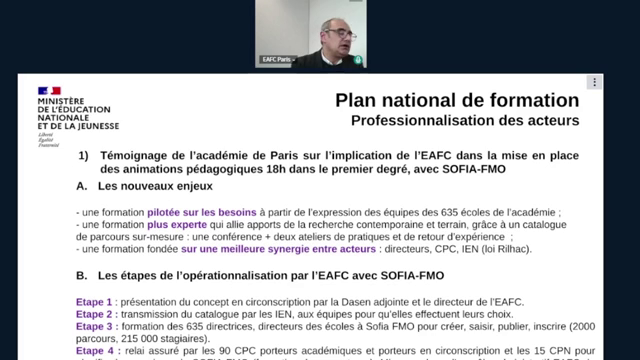 PodEduc - DGESCO-Formation - Animation de réseaux - Iii B Parcours Temoignage Academie De Paris