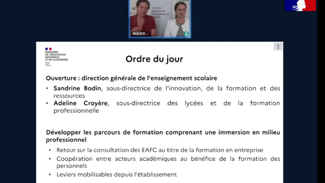 PodEduc - DGESCO-Formation - Voie professionnelle - 1- Webinaire - Formation Des Professeurs Exe…
