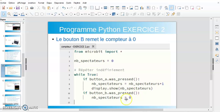 PodEduc - Exercice 2 Create With Code Compteur De La S…