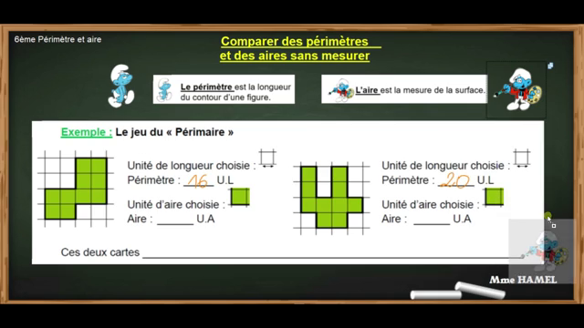 PodEduc - Perimetres Et Aires- Comparer Sans Mesurer