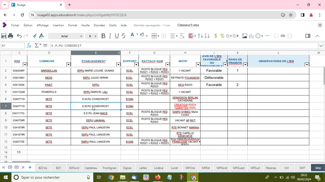 PodEduc - Tuto Postes Vacants Pes