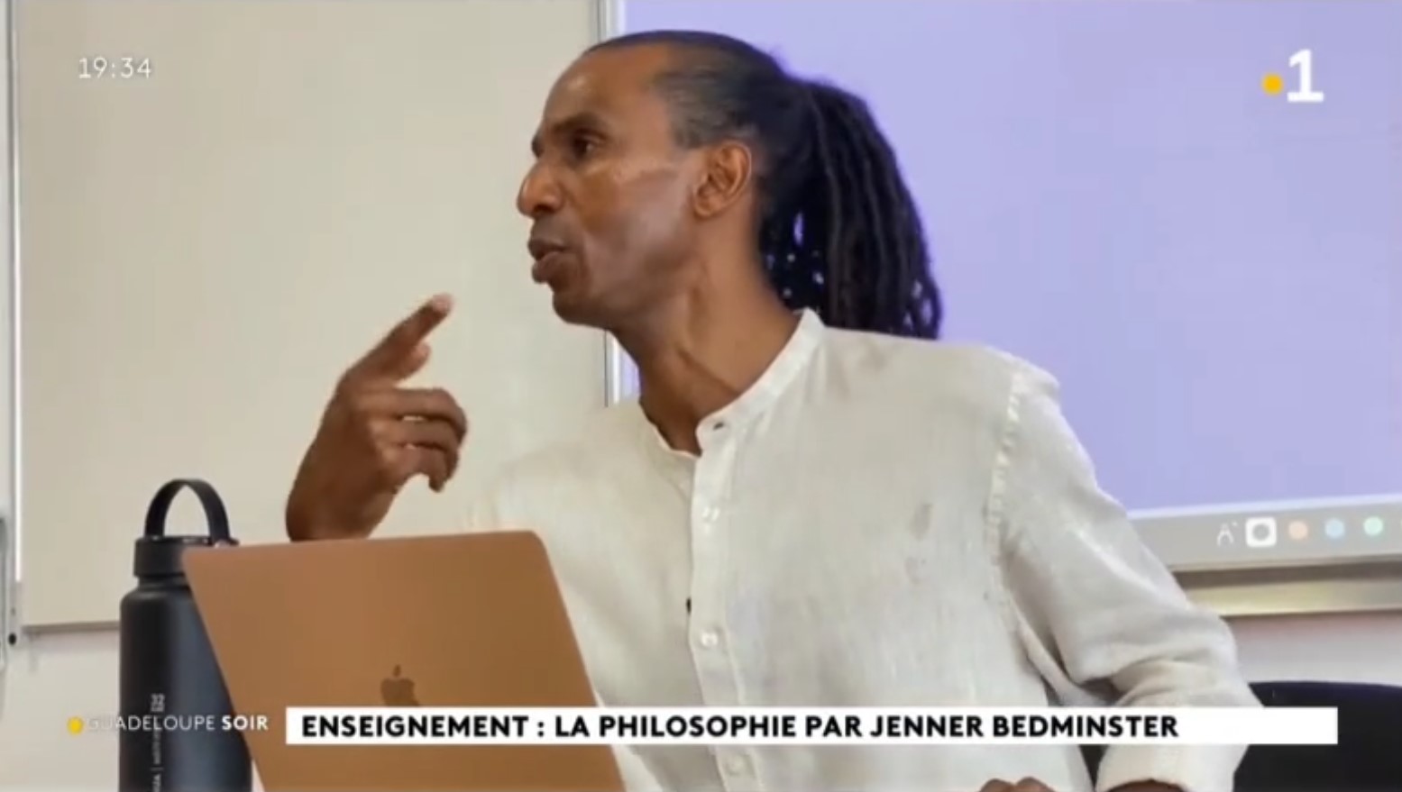 PodEduc - Reportage La 1Ère M. Bedminster, Enseignant