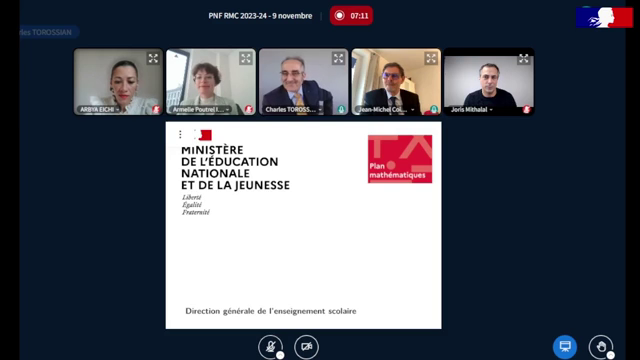 PodEduc - DGESCO-Formation - Plan Maths - Webinaire Rmc 9 Novembre - Intro