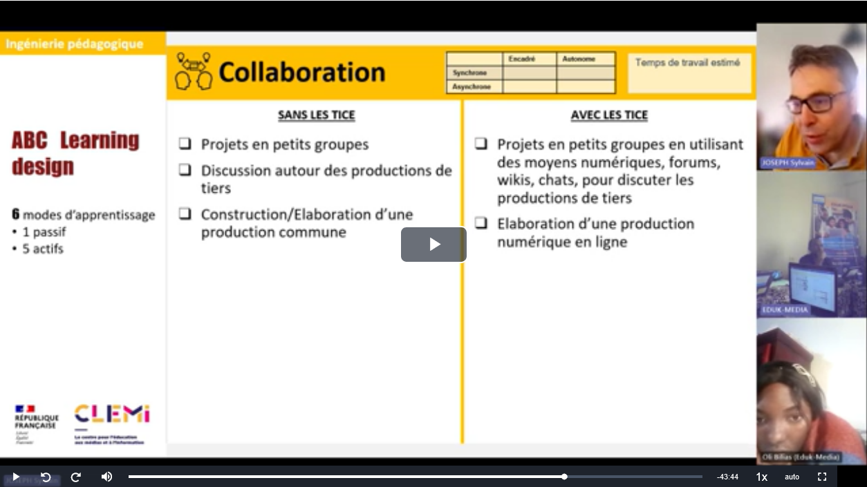 PodEduc - Intervention Sylvain Joseph