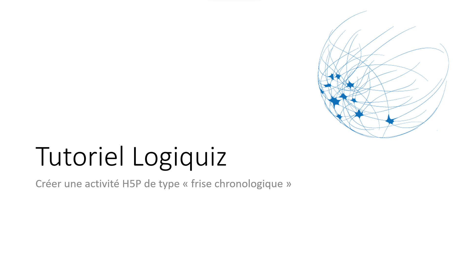 PodEduc - Tutoriel Timeline Logiquiz