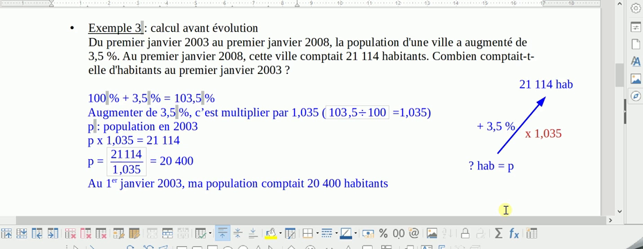 PodEduc - Calculer Une Valeur Avant Évolution En Pourc…