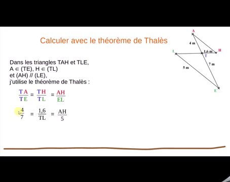 PodEduc - Calcul Thalès Triangles Papillon