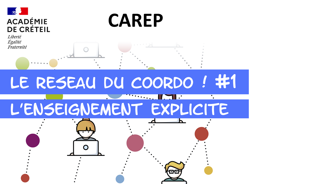 PodEduc - CAREP Créteil - Le réseau du coordo ! - Le Réseau Du Coordo ! #1 L'Enseignement Expl…
