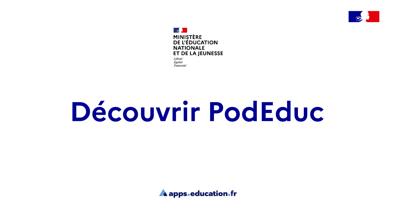 Enrichi Découvrir Pod Educ