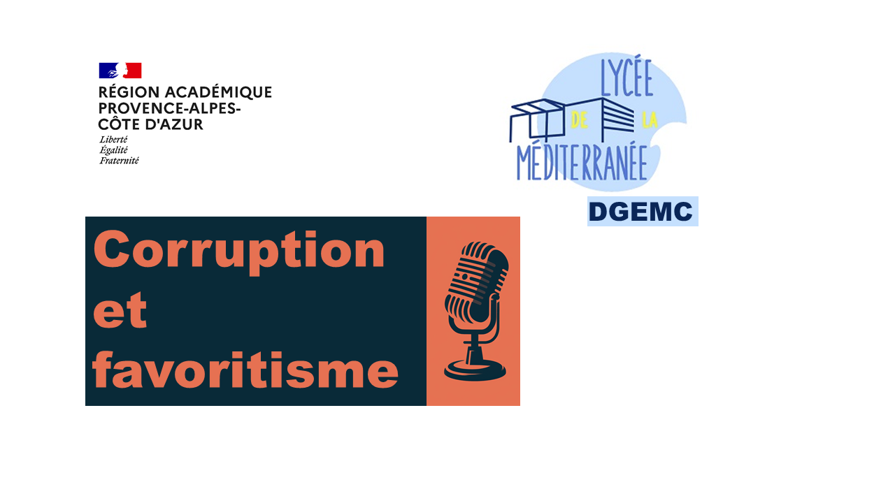 PodEduc - Corruption Et Favoritisme
