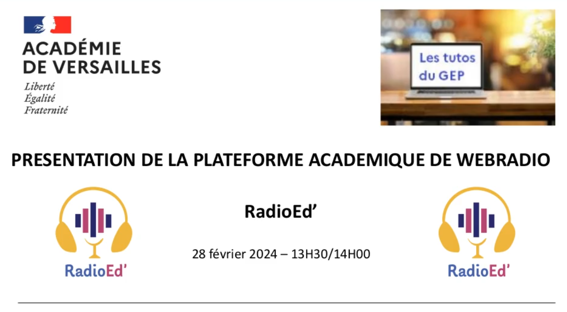 PodEduc - Les Tutos Du Gep - Episode 3 : Présentation