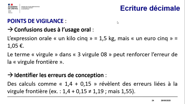 PodEduc - Nouveaux Programmes Mathématiques Au Cycle 2