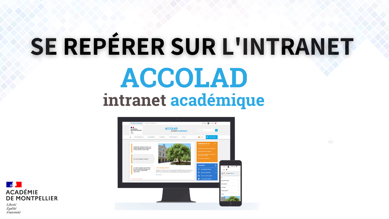 PodEduc - Se Repérer Sur La Page D'Accueil Accolad