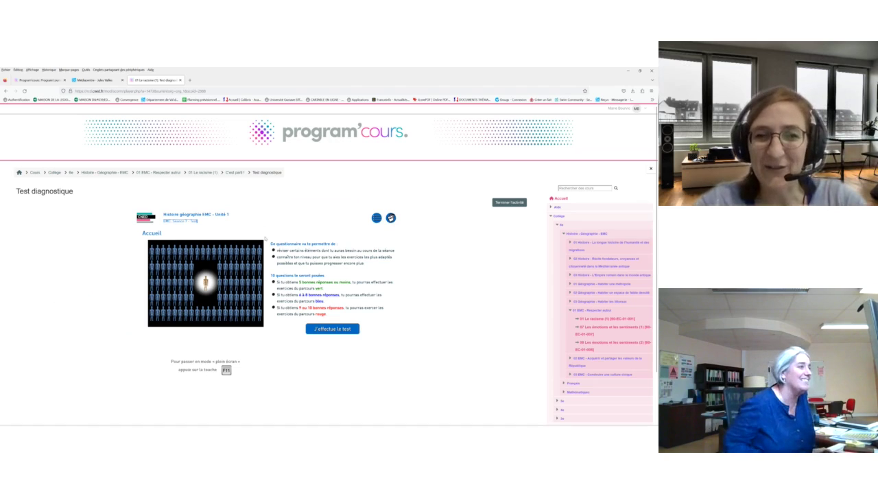 PodEduc - Tutoriel Program'cours Cned - Chefs D'Établi…