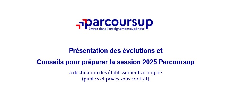 PodEduc - Session D’Information - Parcoursup 2025 - Mi…