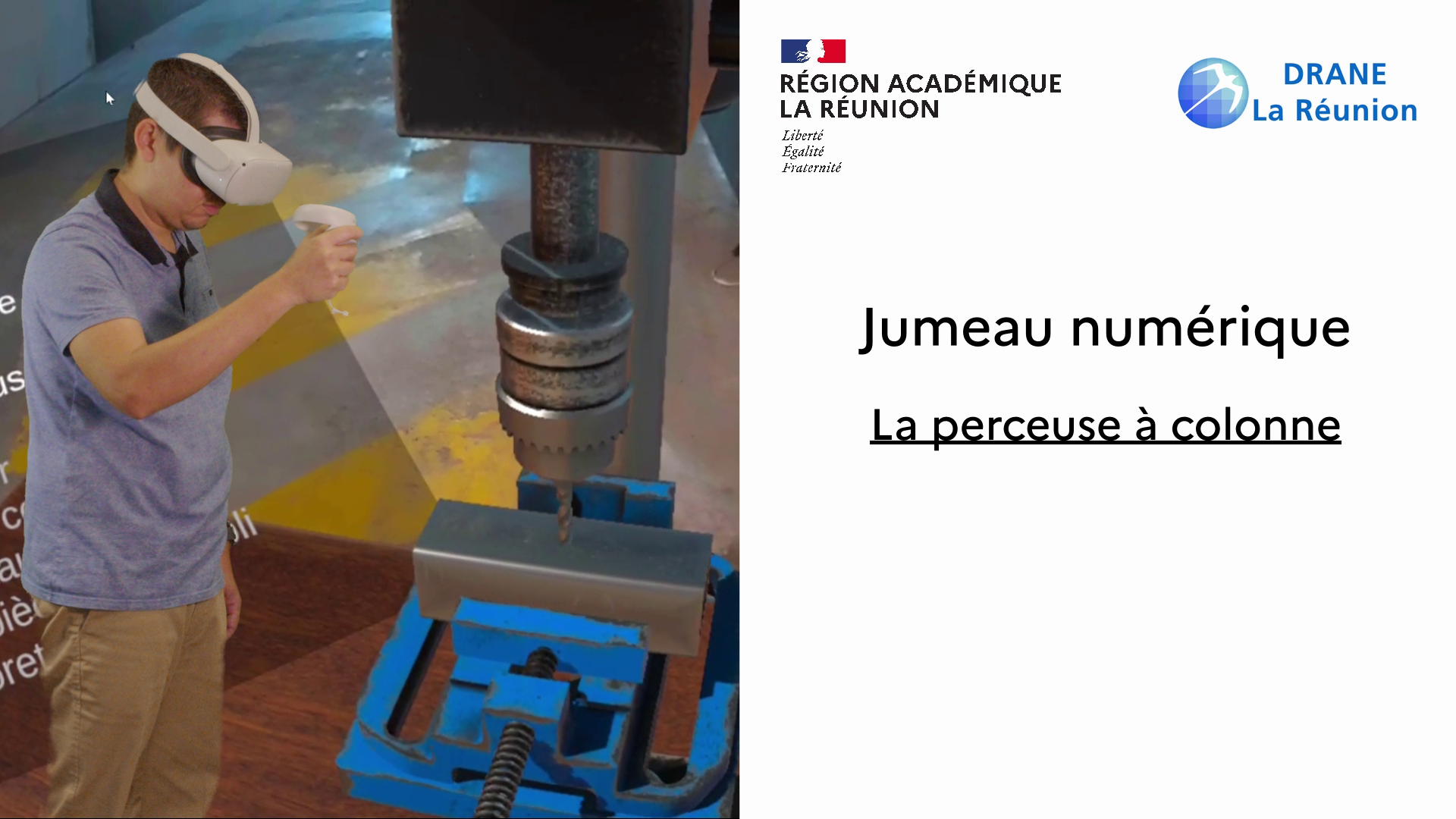 PodEduc - Jumeau Numérique - La Perceuse À Colonne.Mp4