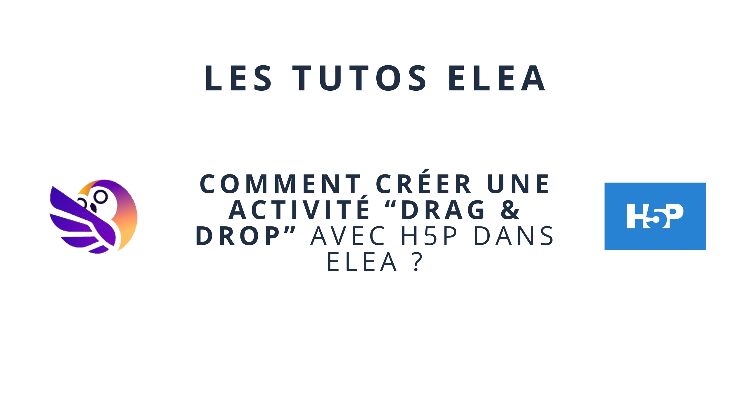 PodEduc - Comment CréEr Une Activité "Drag And Drop" A…