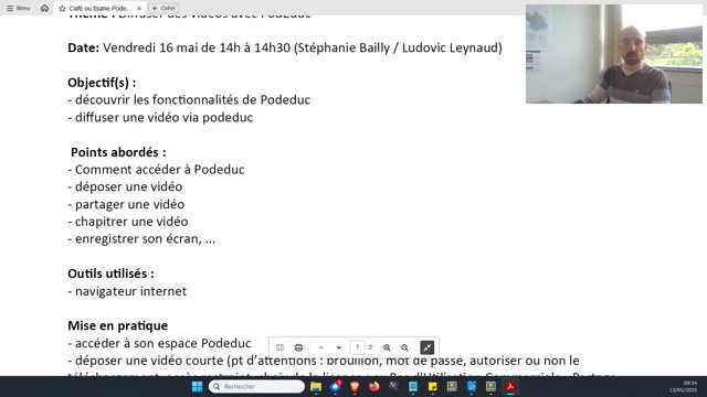 PodEduc - Enregistrements 2 Écrans Café Numérique Pode…
