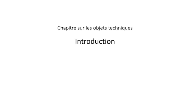 PodEduc - Chapitre Sur Les Objets Techniques.Mp4