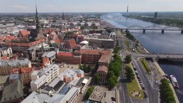 PodEduc - Lettonie Vue Du Ciel Attraits, Tourisme, Na…