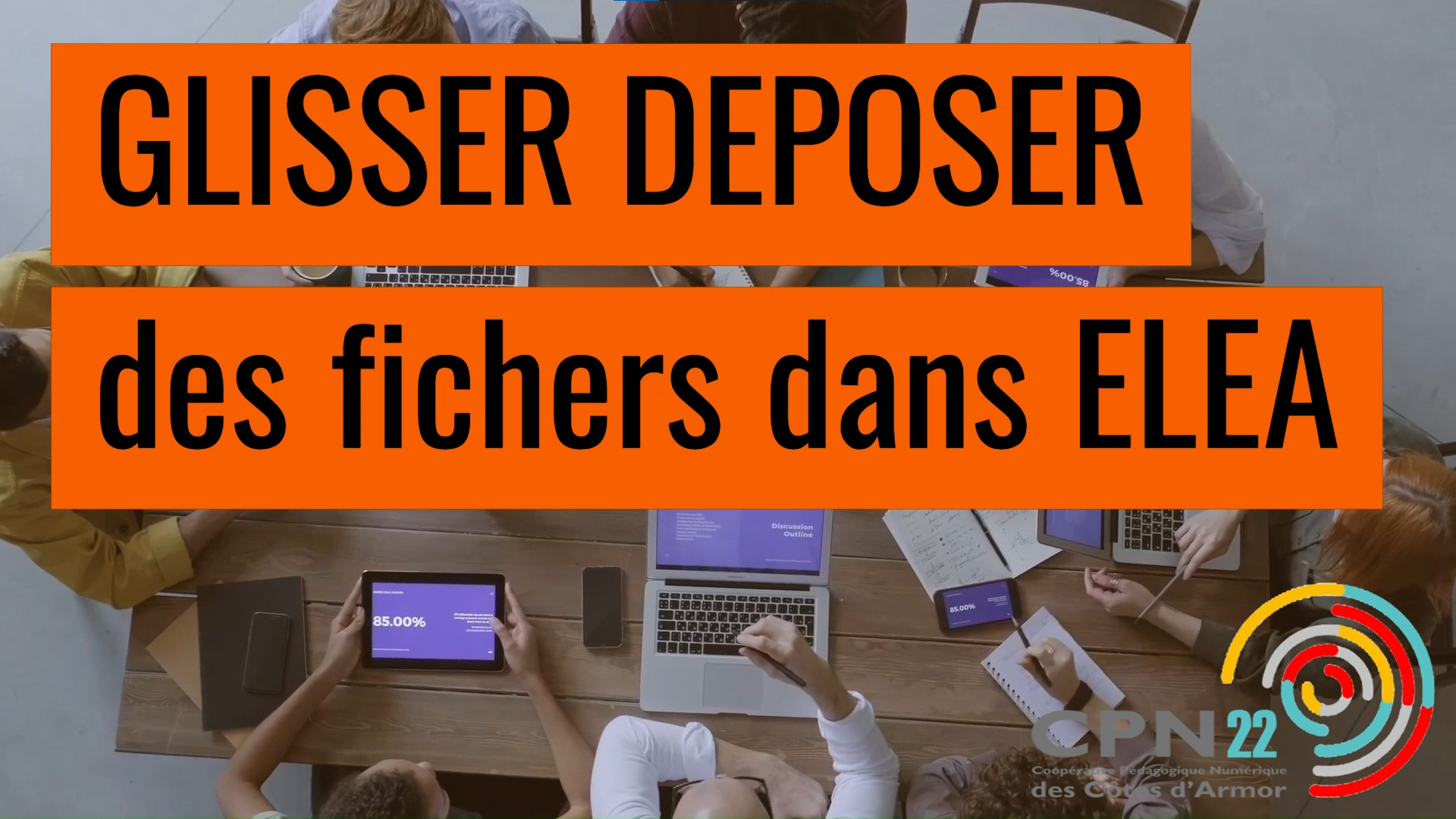 PodEduc - Eléa - Glisser/Déposer Des Fichiers