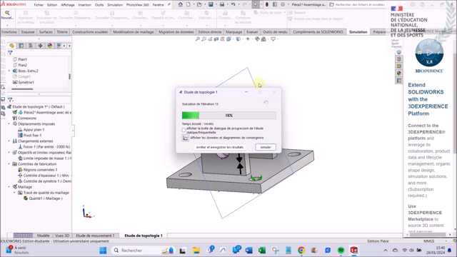 PodEduc - Eduscol - STI - Matières et structures - Optimisation Topologique