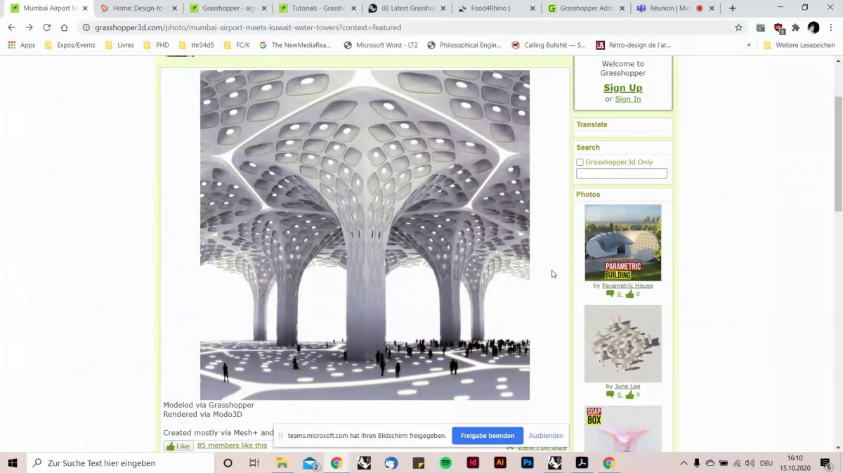 PodEduc - Architecture Paramétrique