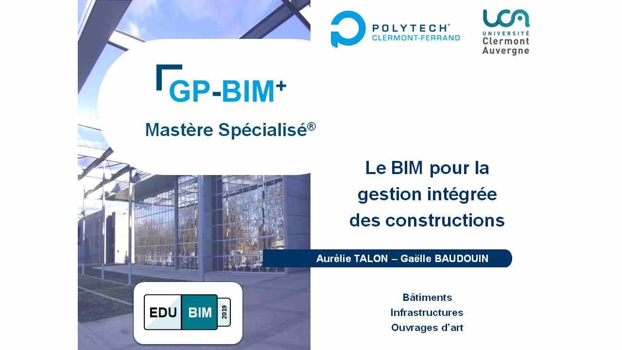 PodEduc - Le Bim Pour La Gestion Intégrée Des Construc…