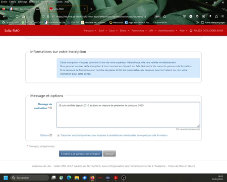 PodEduc - Eafc - Académie De Lille - Inscription Aux P…