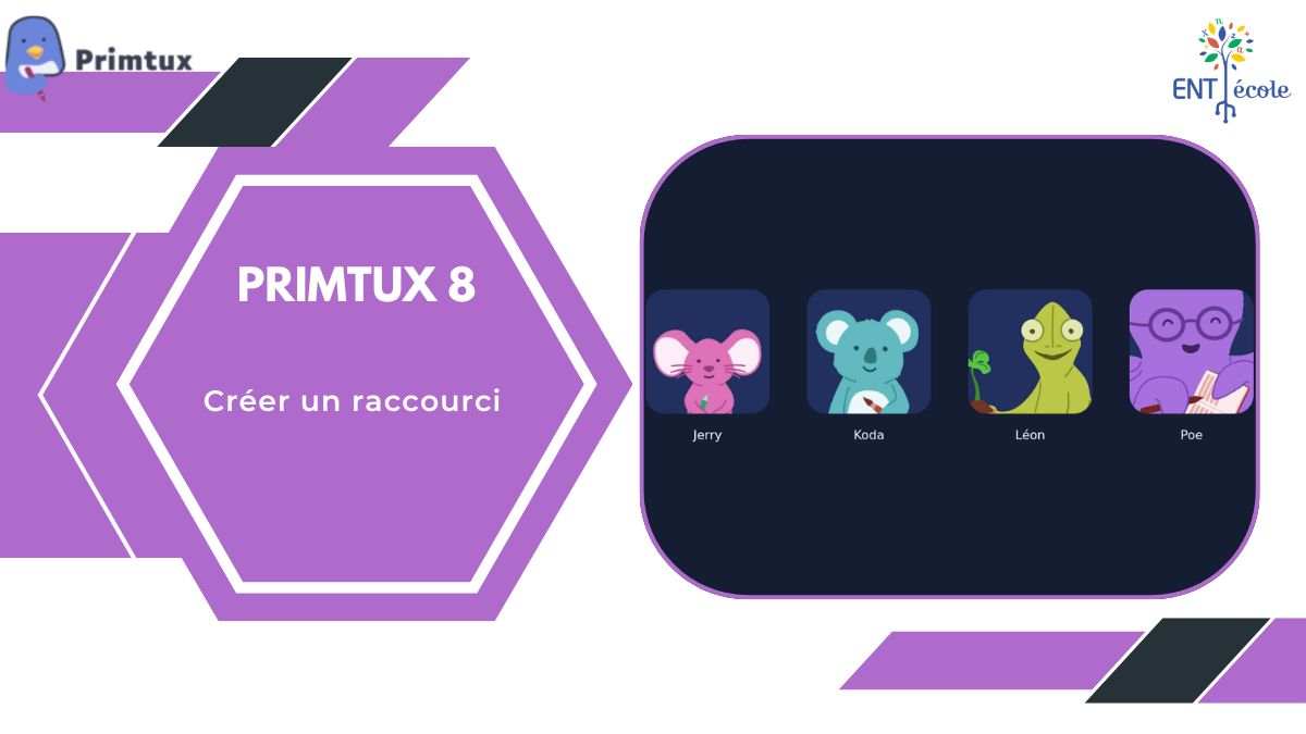 PodEduc - Primtux 8 : Créer Un Raccourci Sur Le Bureau